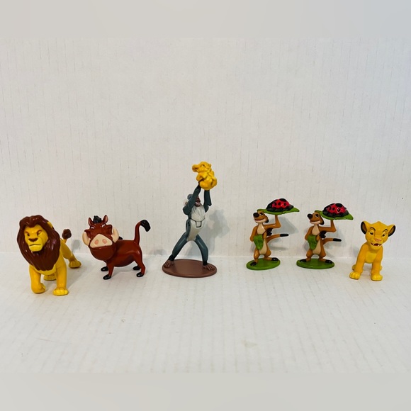 Disney | Toys | Disney The Lion King Toy Figures 6 Pcs | Poshmark